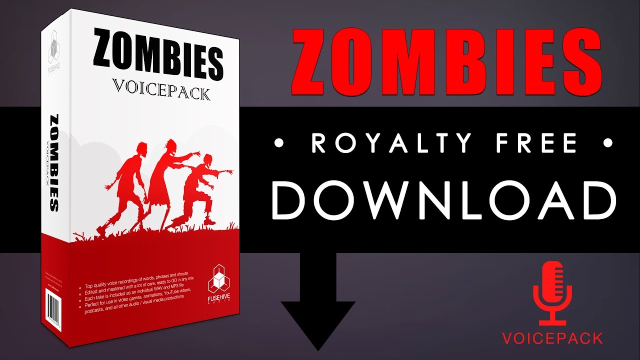 ZOMBIE VOICES - Royalty-Free Voice SFX Download [Preview] - YouTube