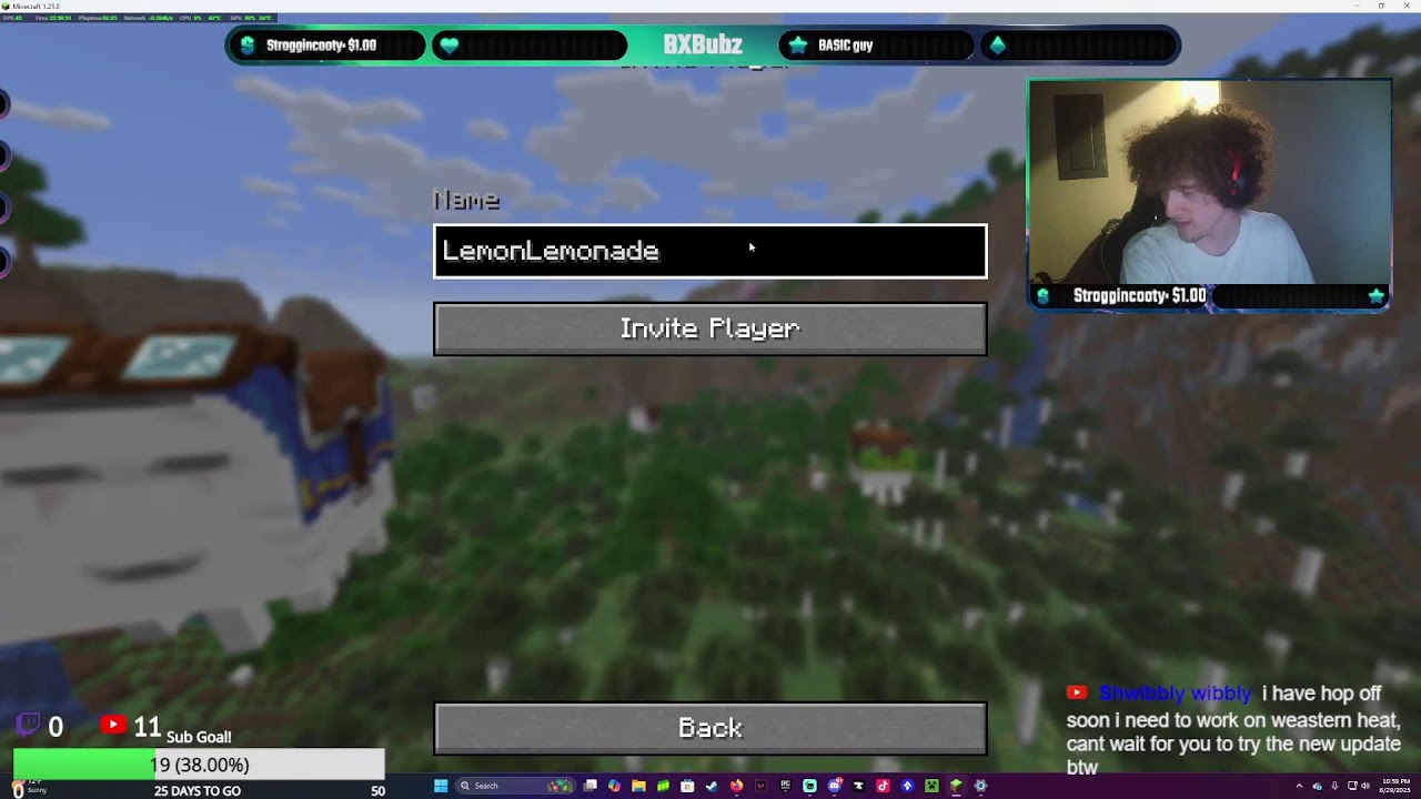 Minecraft Server Live w/ Subs! - YouTube