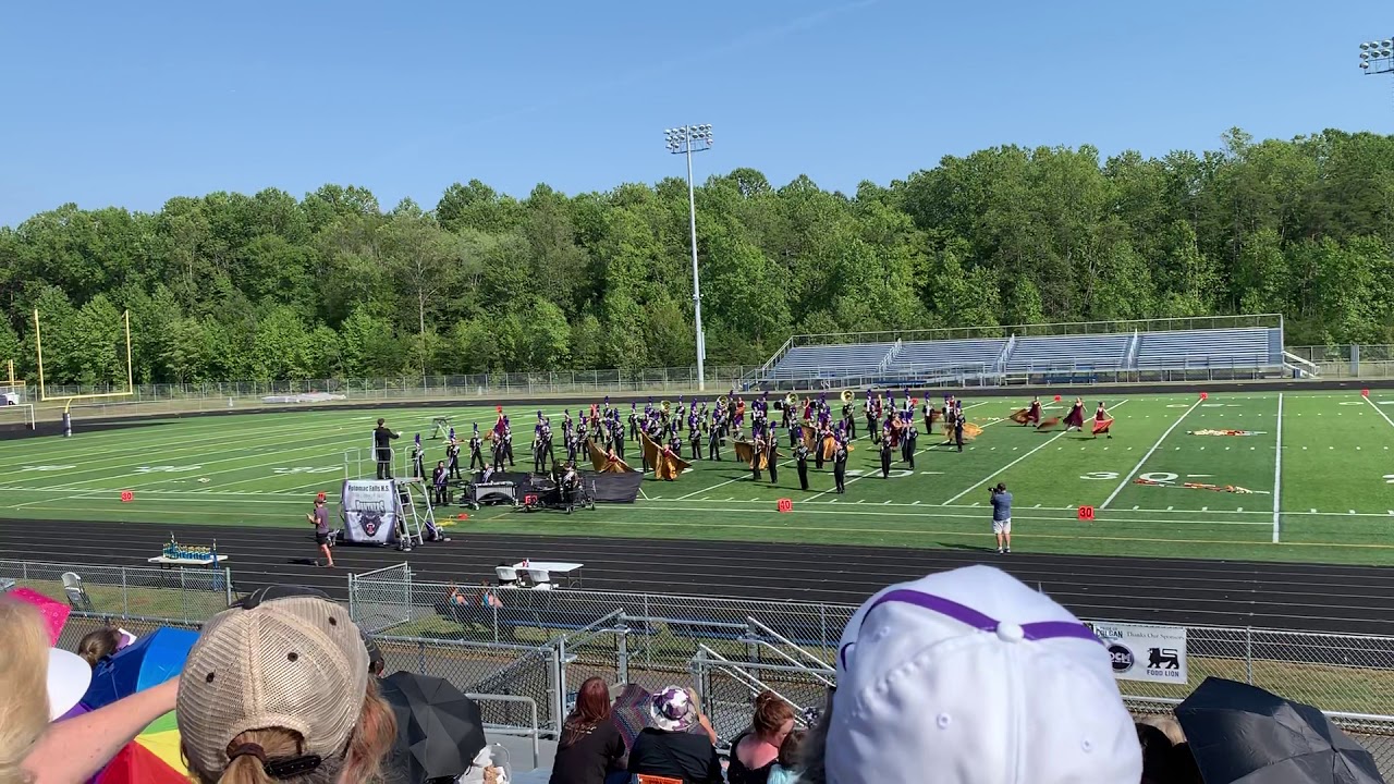 Colgan classic band competition - Potomac High School - YouTube