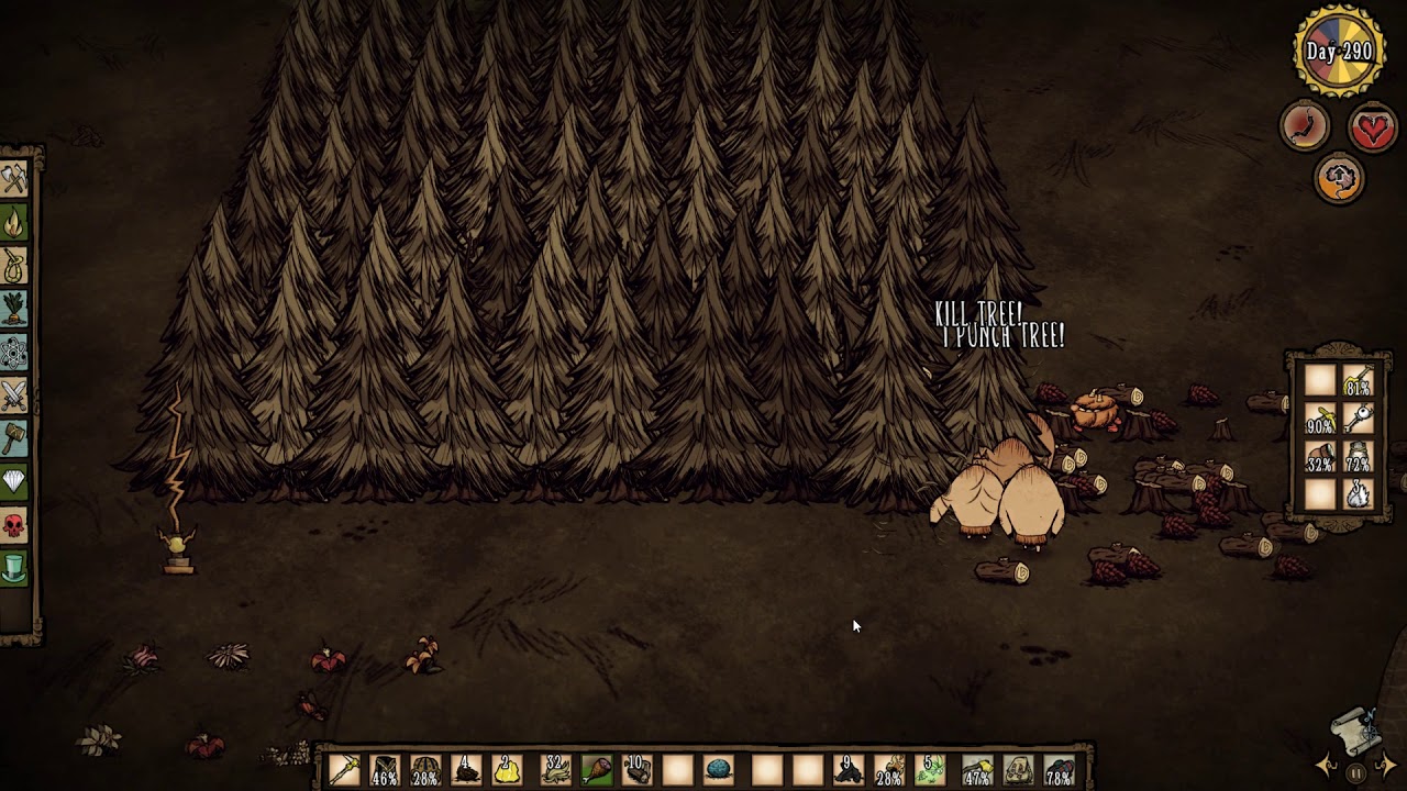 Satisfying Sound Pigs Chopping Trees - Don't Starve : Reign of Giants ...