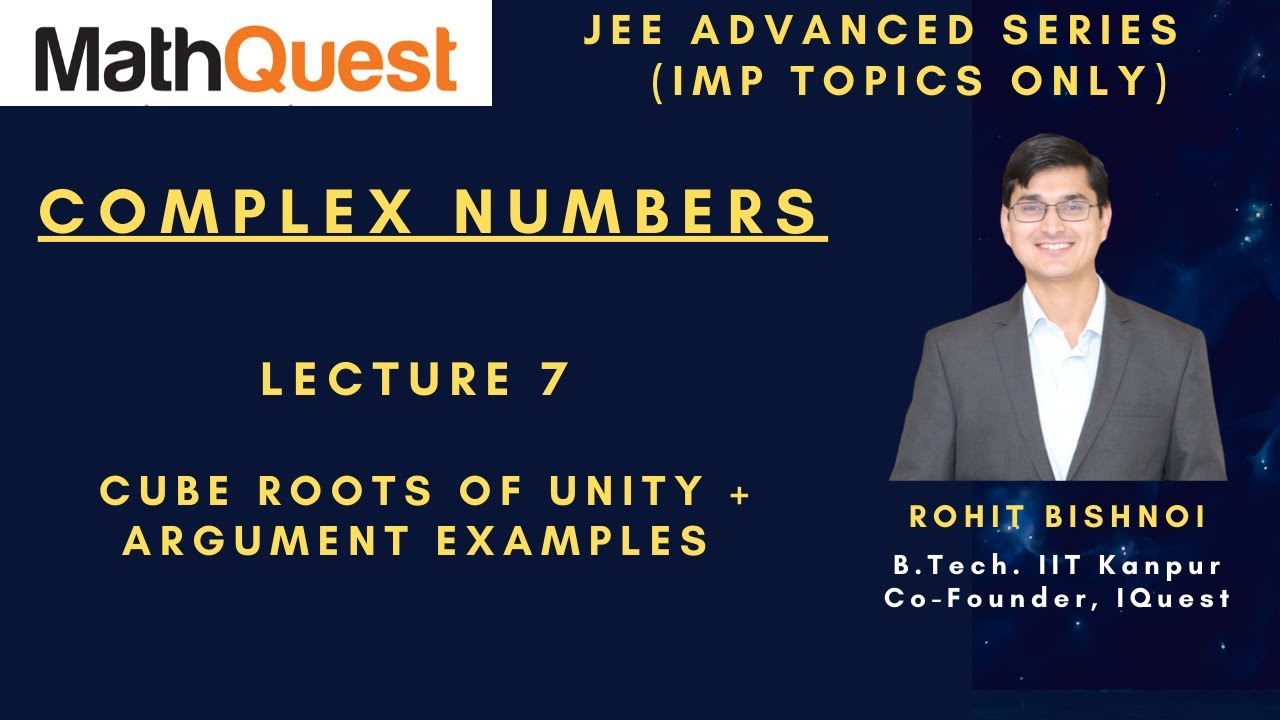 Cube Roots Of Unity Complex No Lecture 7 YouTube Cube Roots Of Unity Complex No Lecture 7 YouTube