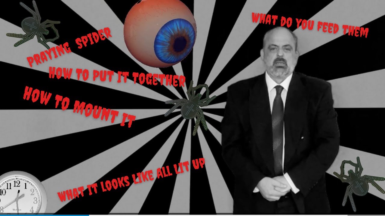 Gilbert Engineering Praying Spider RGB Pixel Coro Prop, How to Build ...