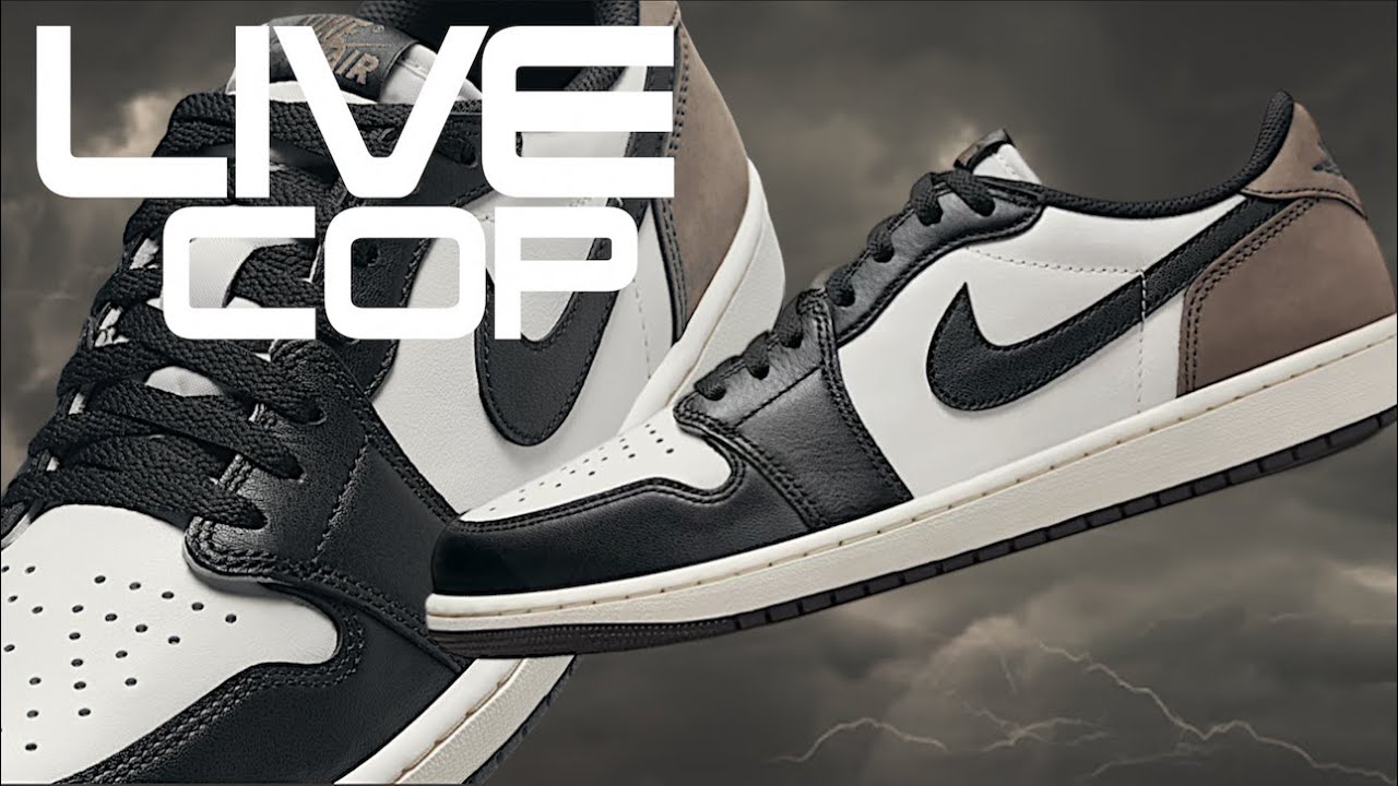 GOING LIVE! AIR JORDAN 1 LOW MOCHA & STOCK NUMBERS! - YouTube