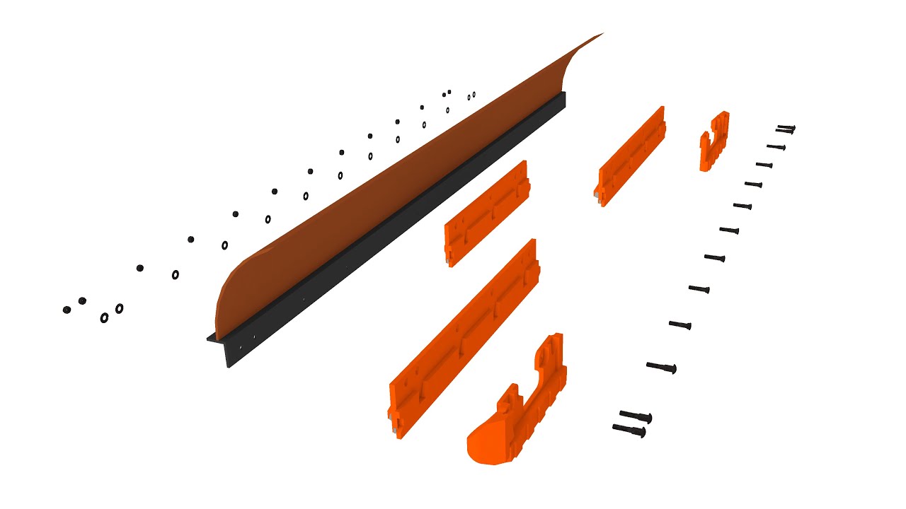 Razor® XL Carbide Cutting Edge System | 3D Rendered - YouTube