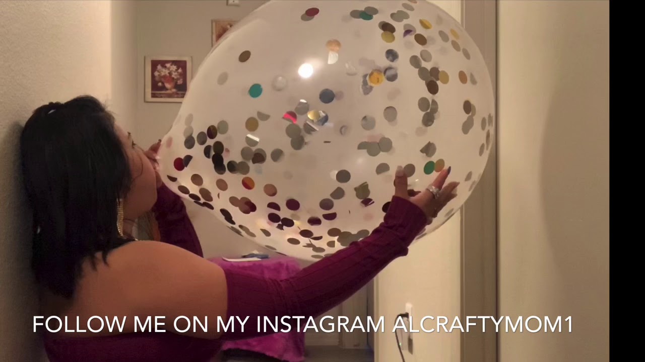 Huge Balloon and Bubble gum Clip - YouTube