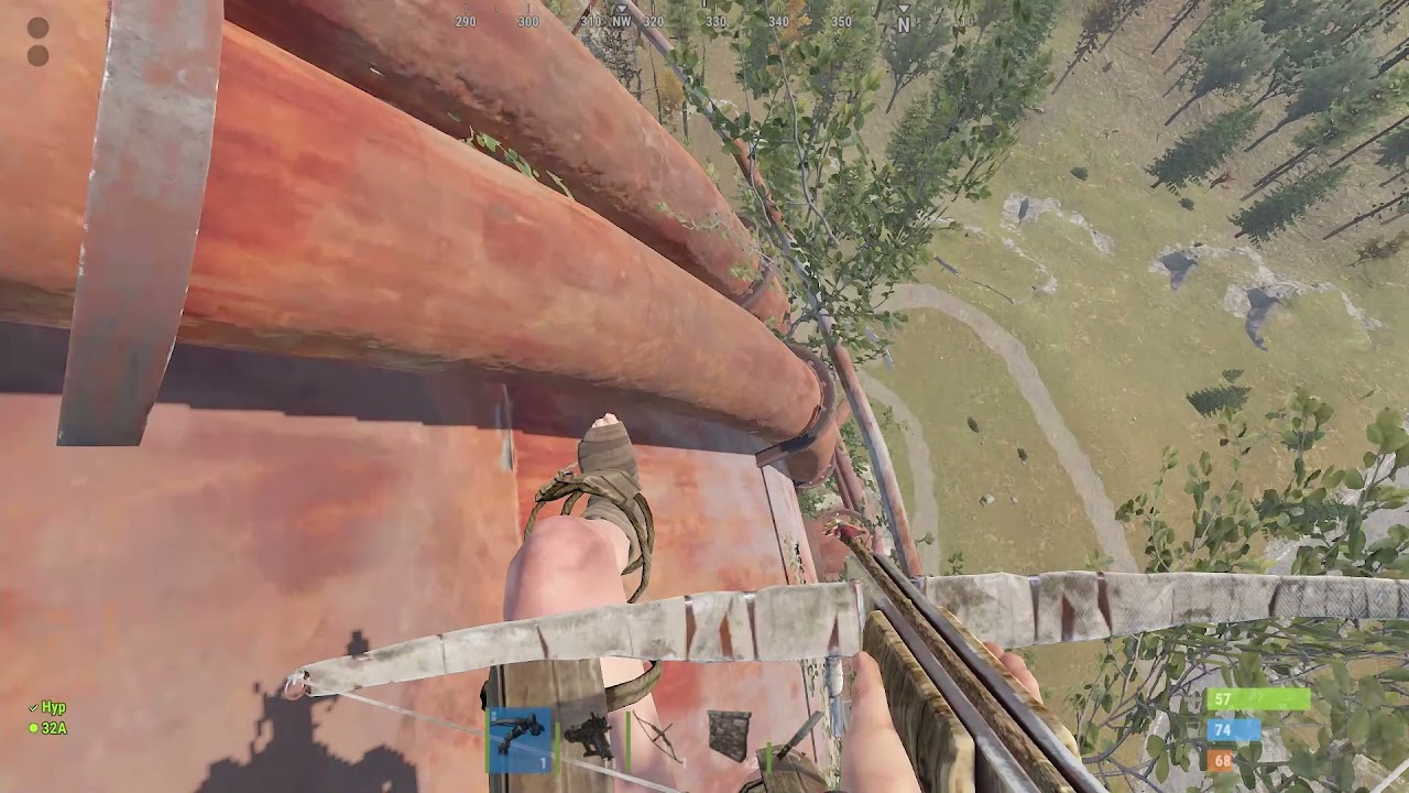 New fastest way down Dome - Rust - YouTube