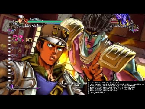 Jojo's Bizzare Adventure All Star Battle R|Jotaro Part 4 Combo - YouTube