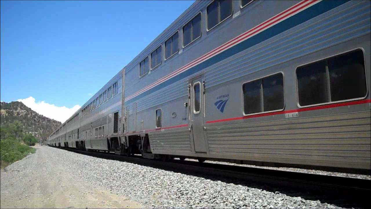 Amtrak's Southwest Chief on Raton Pass - YouTube
