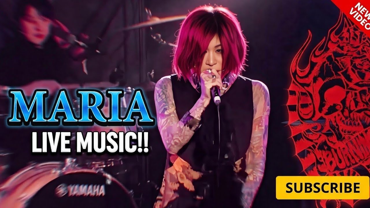 🔥【LIVE】「MARIA」BURNING SOUL/JROCK(バーニングソウル/ライブハウス) - YouTube