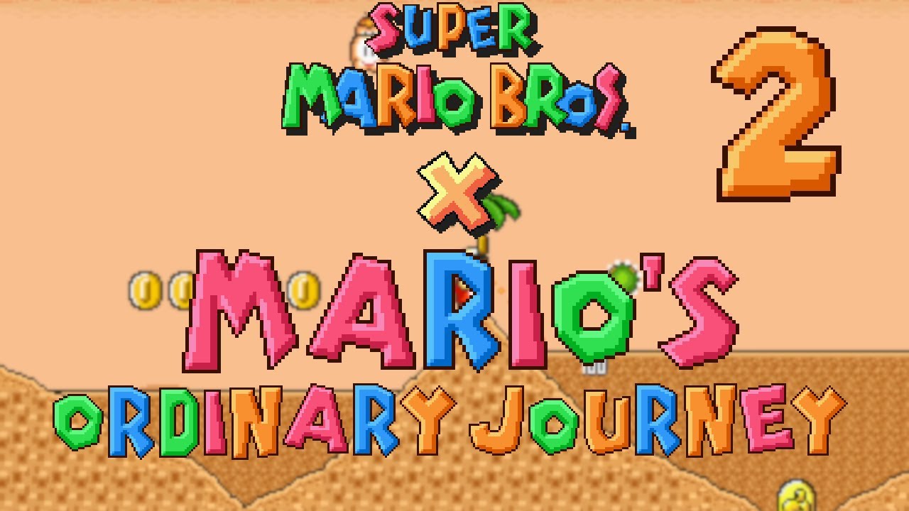 SMBX2 Beta 4 - Mario's Ordinary Journey Part 2 - Zwyczajna Pustynia ...