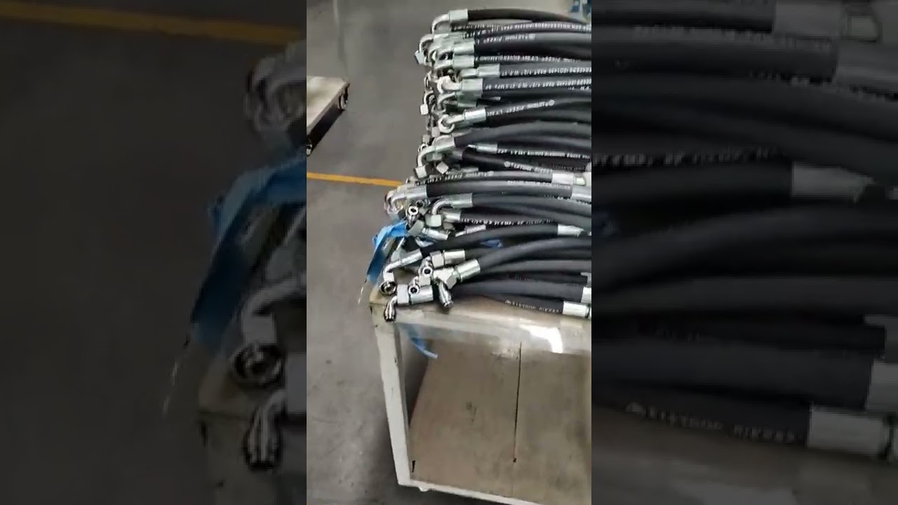 Hydraulic hose production process - YouTube
