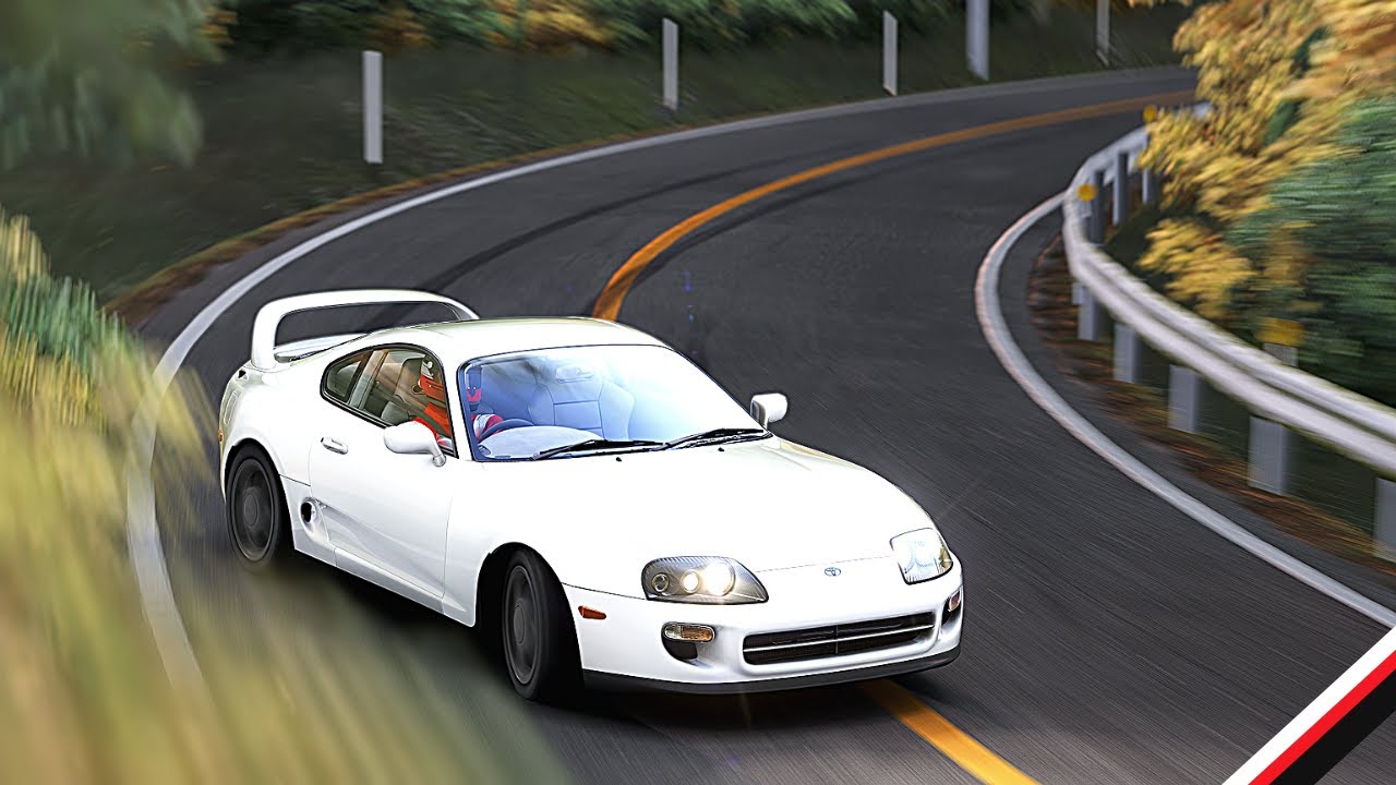 MKIV Toyota Supra Turbo mountain run | Assetto Corsa - YouTube