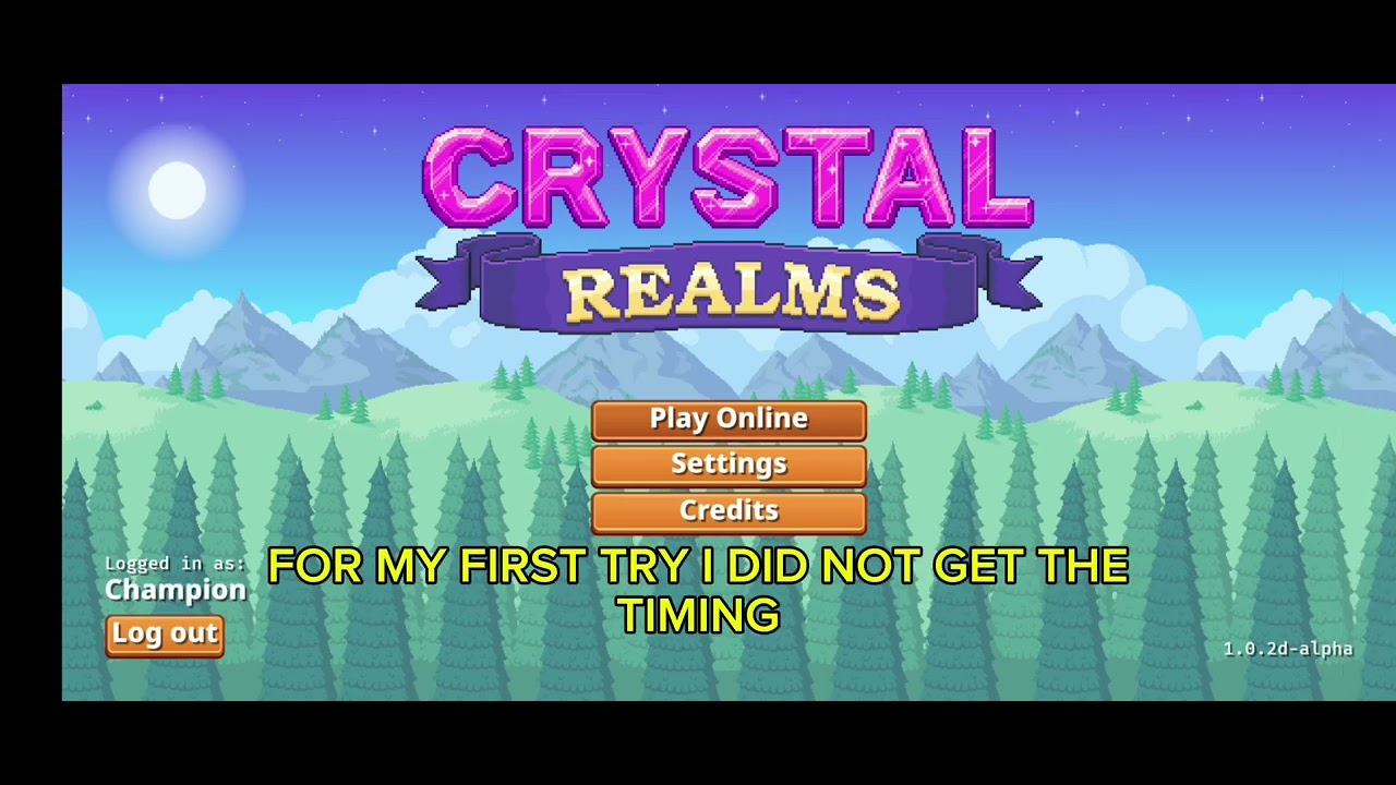 Crystal realms | Quick connect guide (No VPN! needed) #crystalrealms ...
