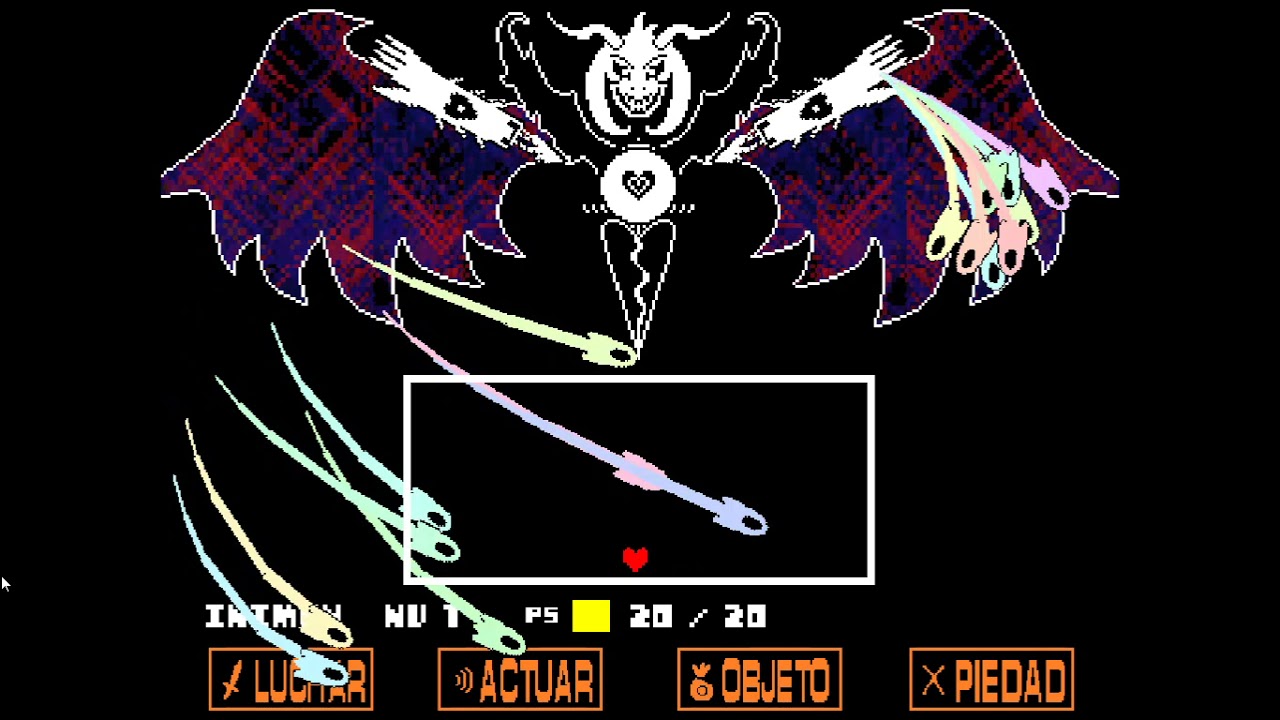 Undertale Pelea contra Asriel Dreemurr - YouTube