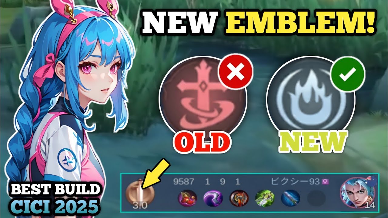 CICI NEW EMBLEM DESTROY SUYOU IN EXP LANE! (goodbye brave smite!💀 ...