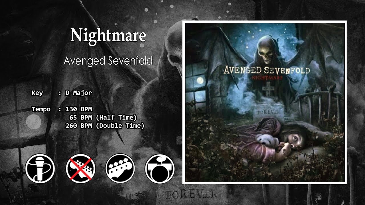 Avenged Sevenfold Nightmare Album Cover