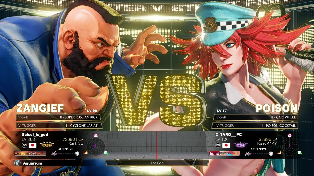 SFV Champion Edition 🔥 ASASE (Zangief) Vs Q_TARO (Poison) 🔥 Online ...