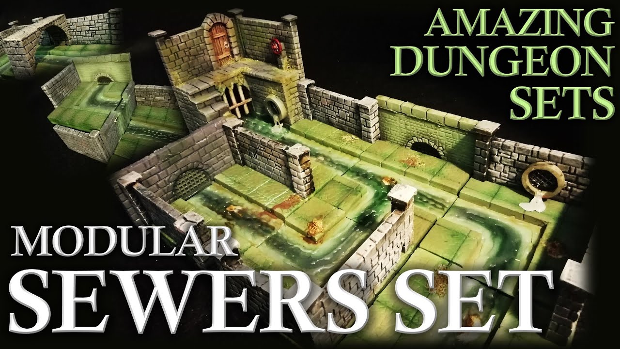 Modular Sewers | Amazing Dungeon Sets #01 - YouTube