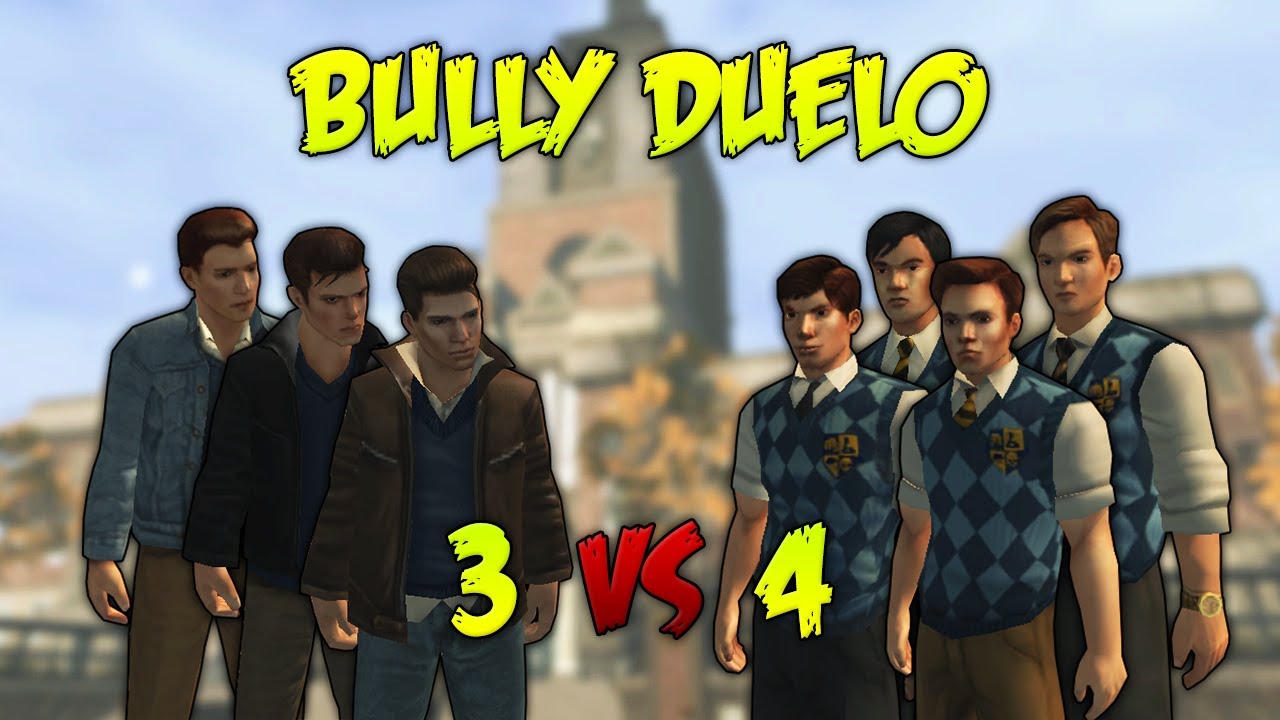 BULLY DUELO - Peanut, Ricky & Lucky (Greasers) VS Parker, Bryce, Tad ...