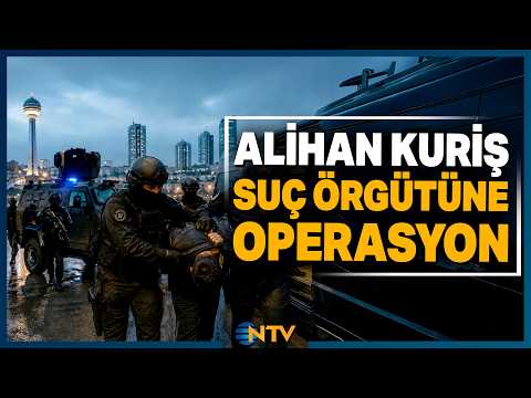 Ankara Merkezli 17 İlde Yürütülen Suç Örgütü Operasyonu! | NTV