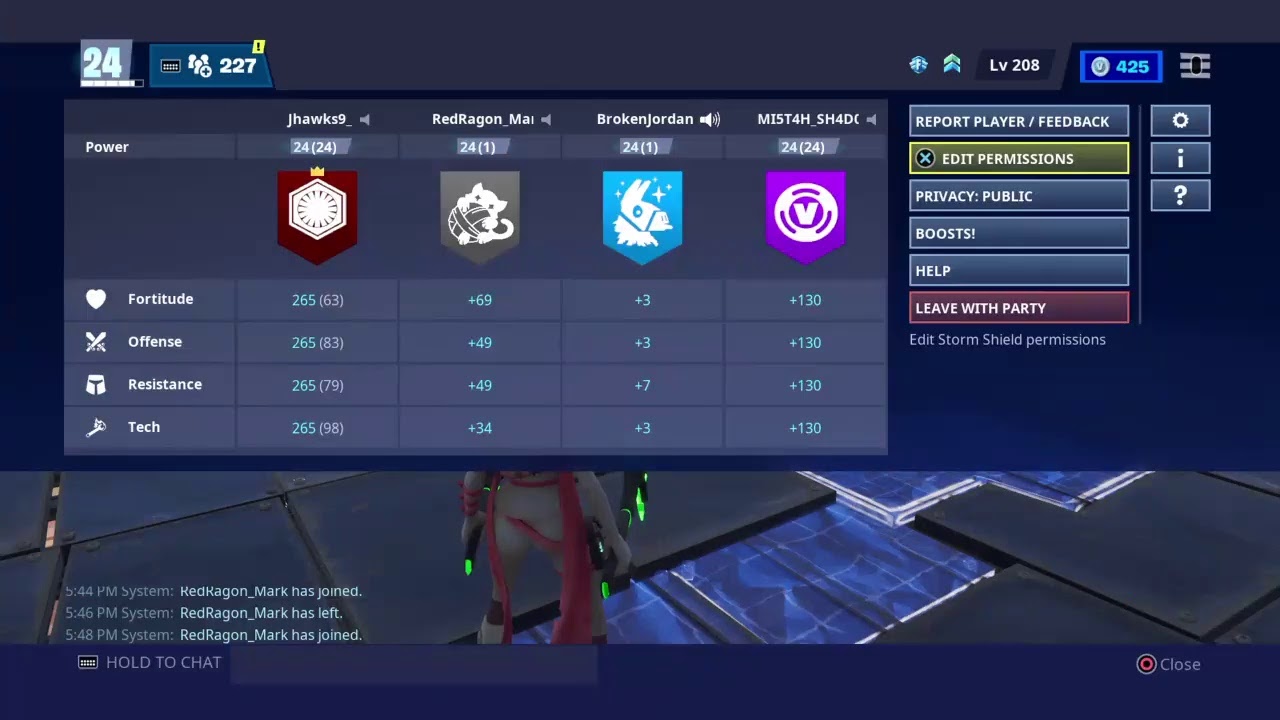 Fortnite save the world 144 and 130 Drop box LIVE unlimited REJOINS ...