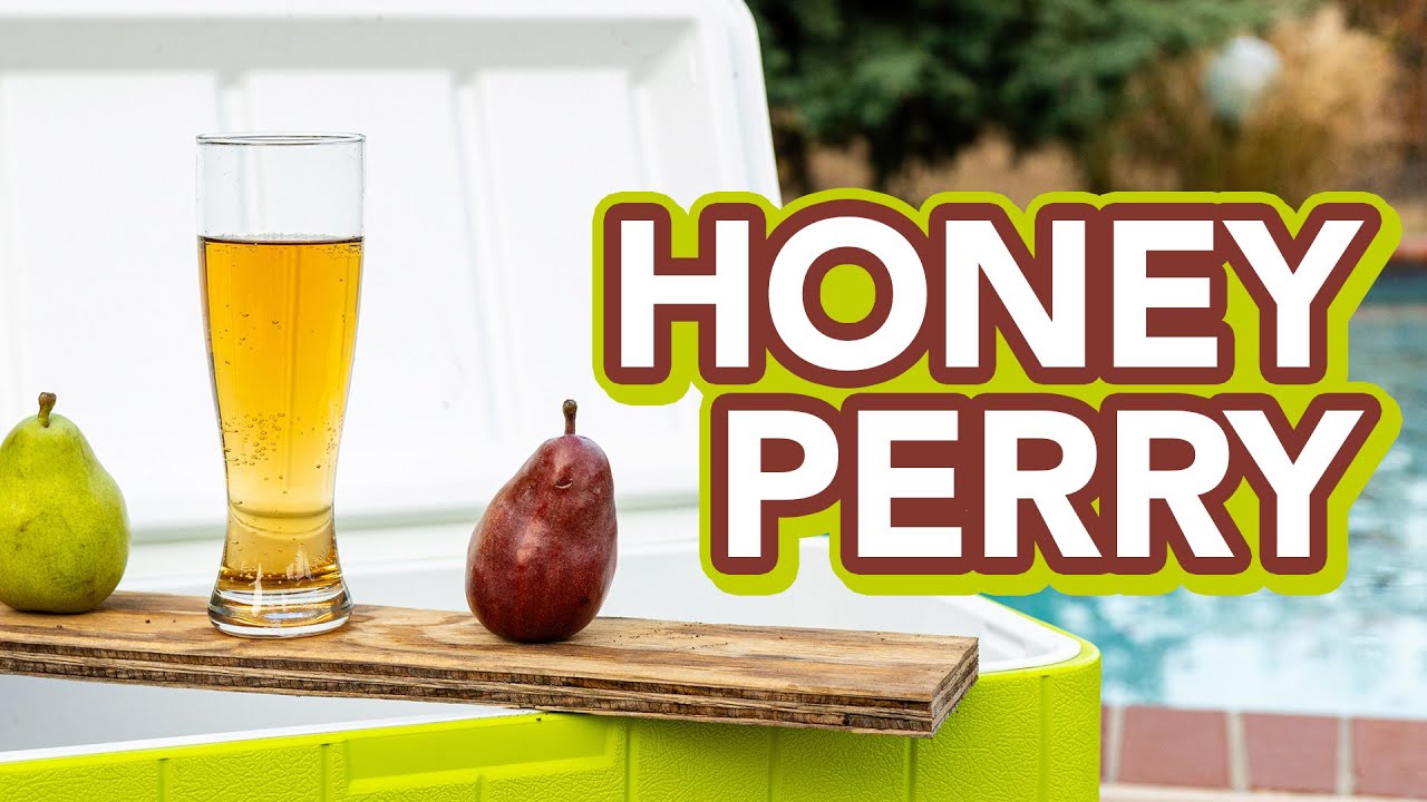 Honey Perry Pear Cyser Mead | One gallon recipe at 6% ABV - YouTube