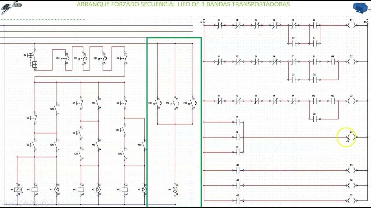 PLC 8-3 DIAGRAMAS DE BLOQUES Y ESCALERA PARA SISTEMA LIFO EN UN PLC ...