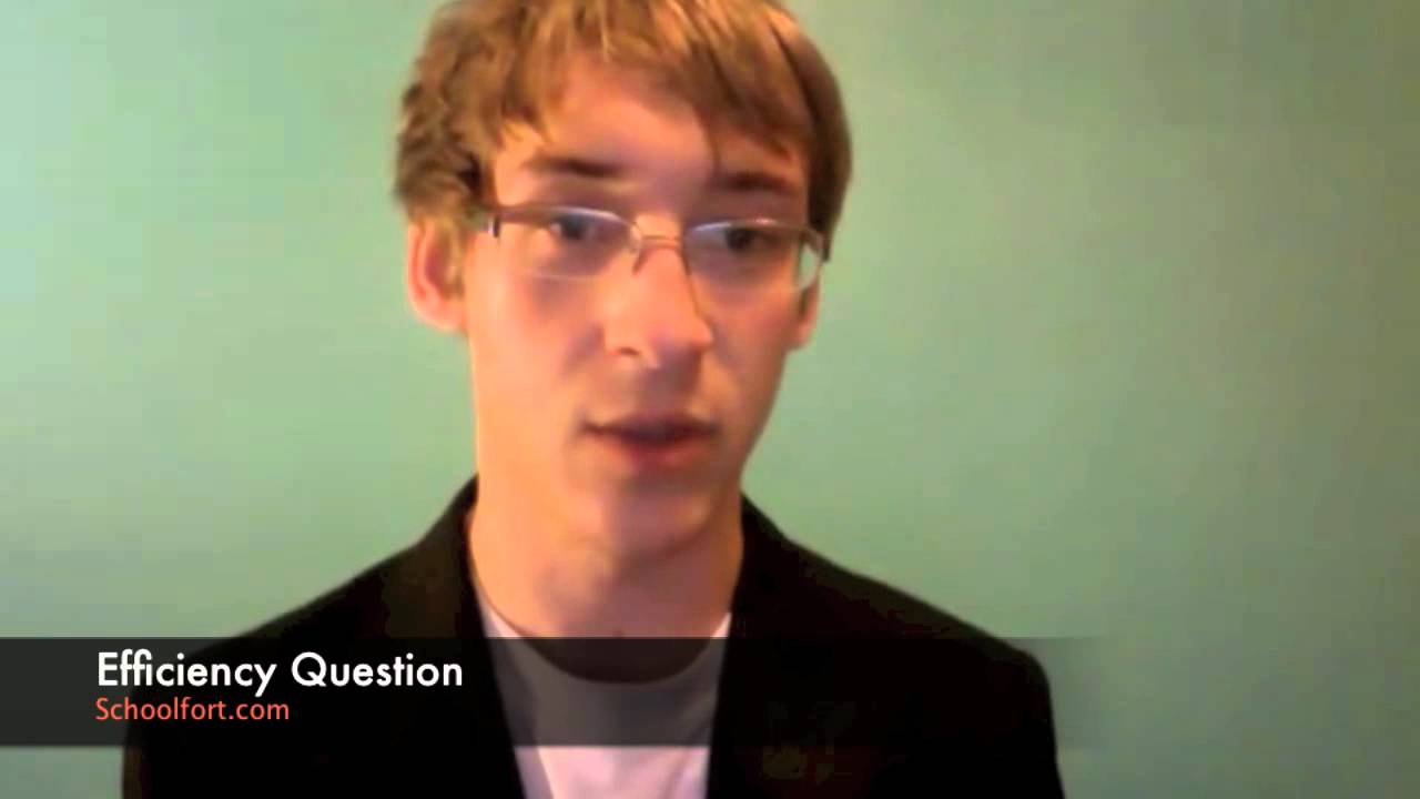 Efficiency: GCSE Physics Exam Question - YouTube