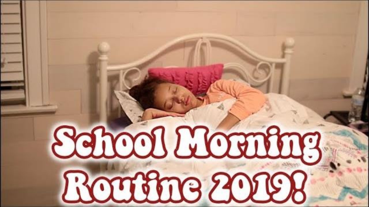 SCHOOL MORNING ROUTINE 2019! - YouTube