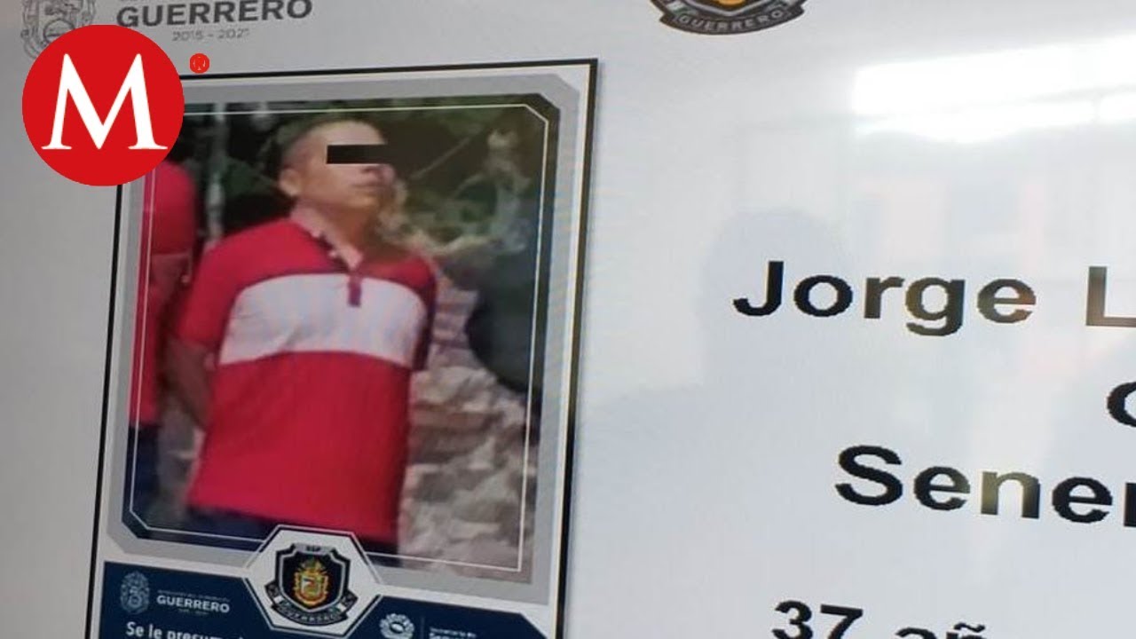 Detienen a presunto líder de Los Rojos en Chilapa - YouTube