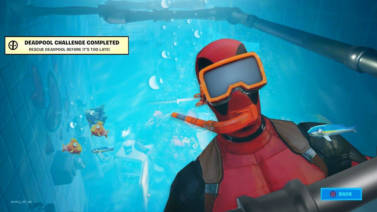 Fortnite Deadpool Flood! (Week 8 Deadpool Challenges) - YouTube