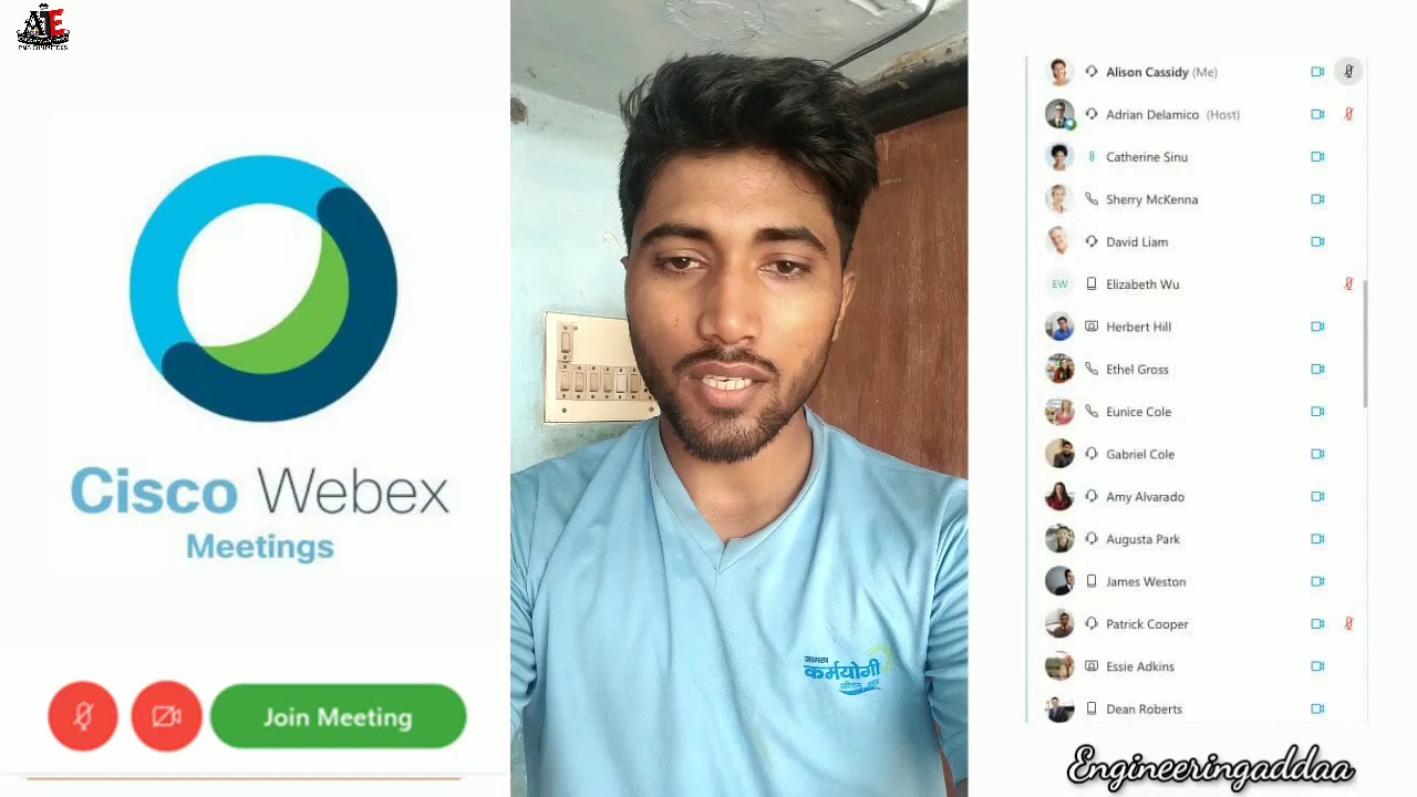 WebEx application | how to join meeting | how to host | WebEx full tutorial in Hindi | WebEx app ...