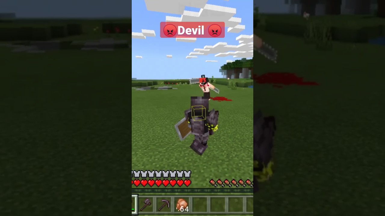 Minecraft Devil my world - YouTube