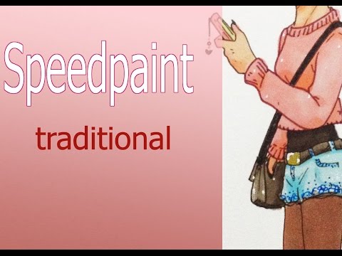 traditional speedpaint: loli girl