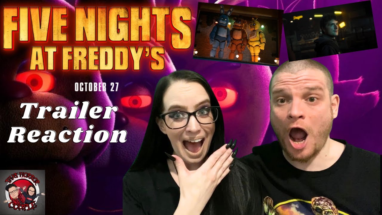 Five Nights At Freddy's Trailer Reaction - YouTube