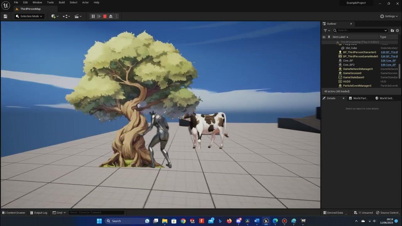 How to: AI Generated 2D Assets In Unreal Engine + Skybox - YouTube