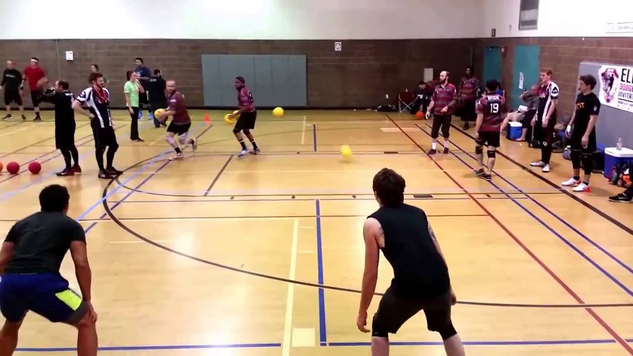 Elite Dodgeball Axios vs Gridlock - YouTube