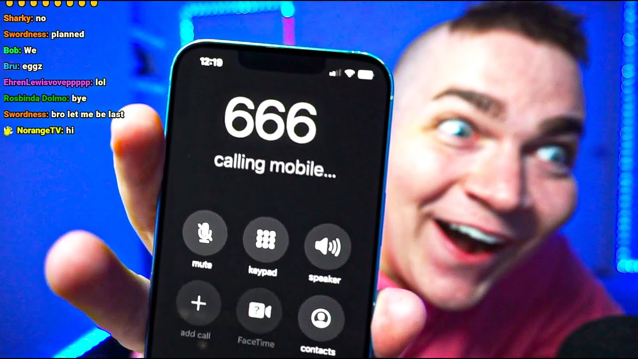 CALLING CURSED PHONE NUMBERS 😱 - YouTube