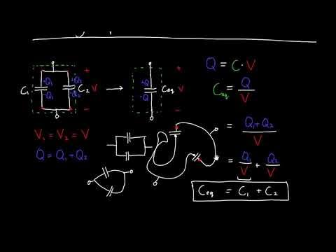 How to Add Capacitors in Series and Parallel - YouTube