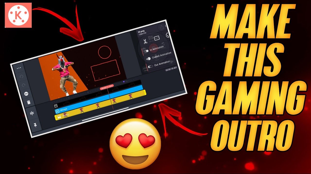 HOW TO MAKE GAMING OUTRO🔥IN 5 MINUTES 🔥ROAD TO 5 K - YouTube