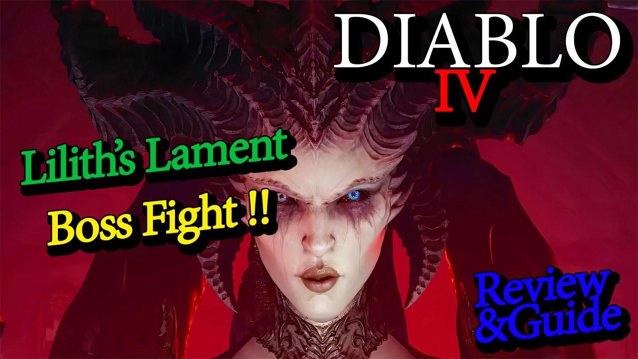 Diablo 4 Gameplay Lilith's Lament Boss Fight (ไทย) - YouTube