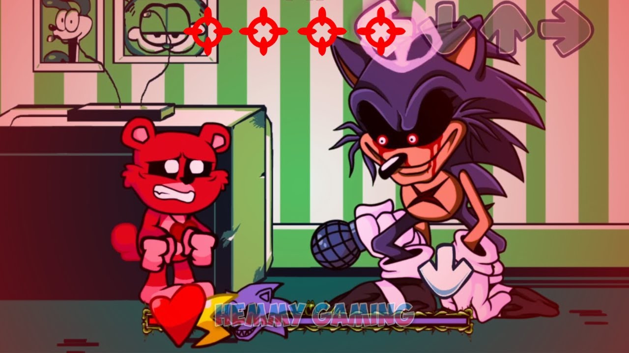 FNF Smiling Critters ALL PHASES vs Sonic Exe The Disaster Sings The ...