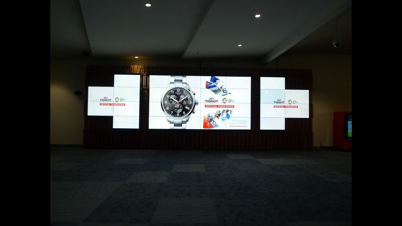 Tissot Video Wall - YouTube