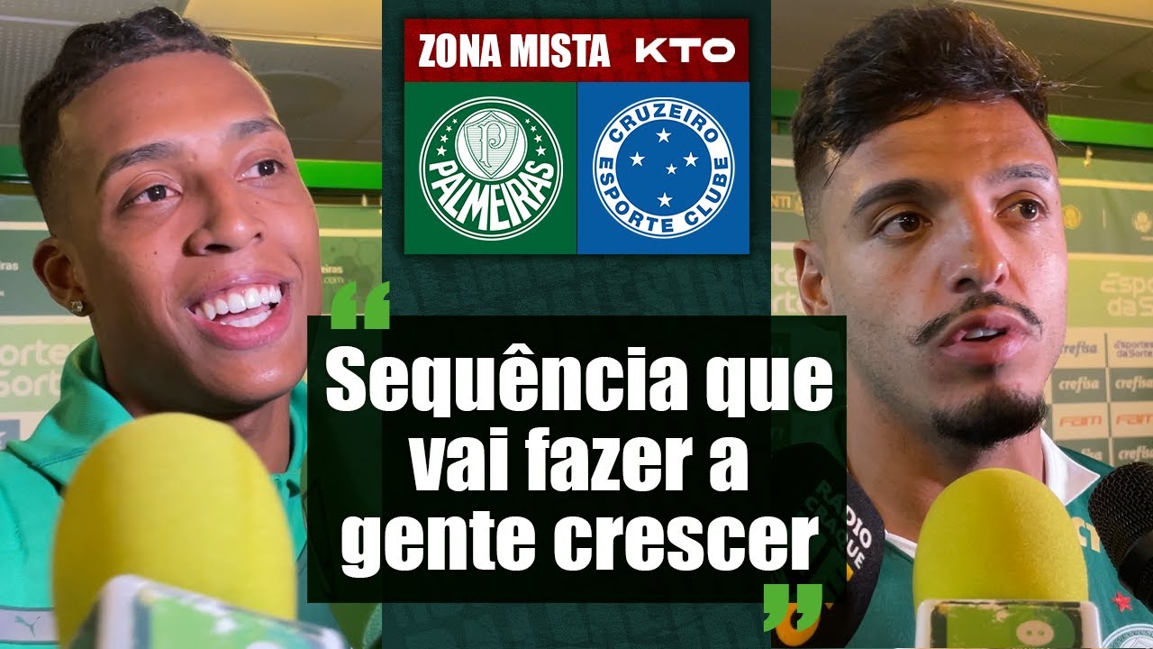 VEJA O QUE VANDERLAN E GABRIEL MENINO FALARAM NA ZONA MISTA APÓS ...