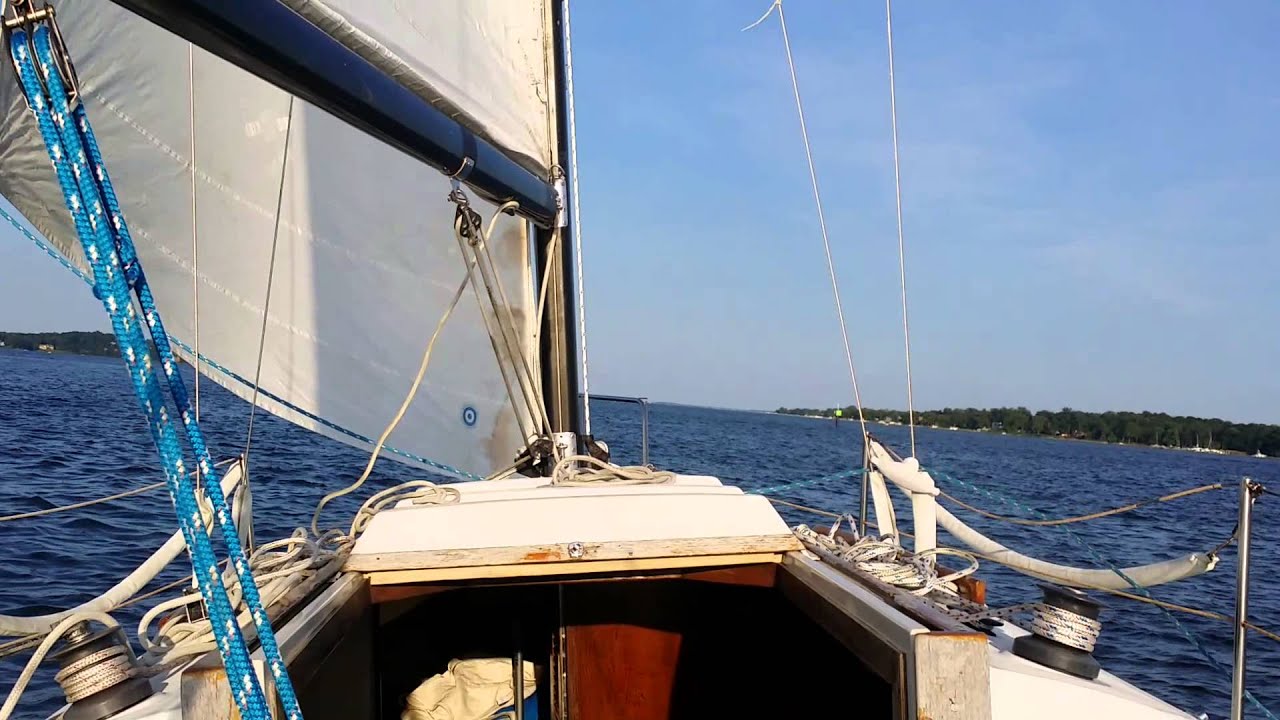 Chesapeake Bay Sailing - Starwind 27 Helios - YouTube
