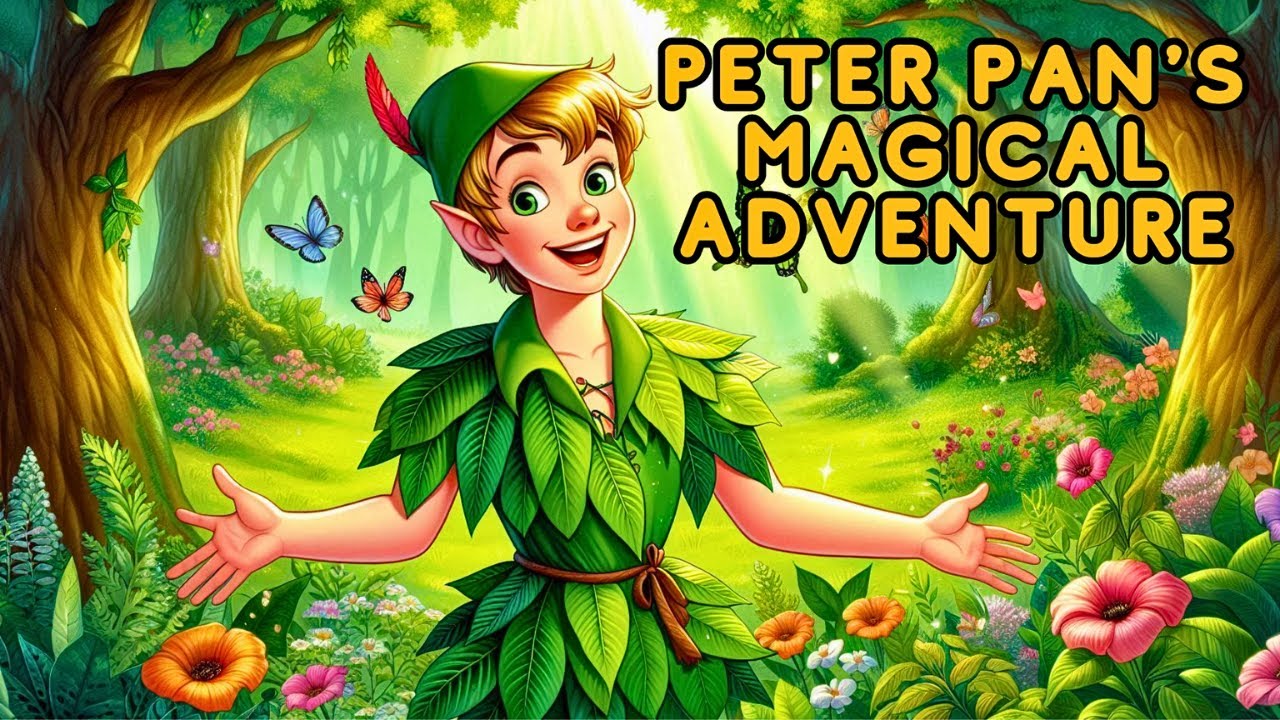 Peter Pan's Magical Adventure|Fairy Tales and Bedtime Stories for Kids ...