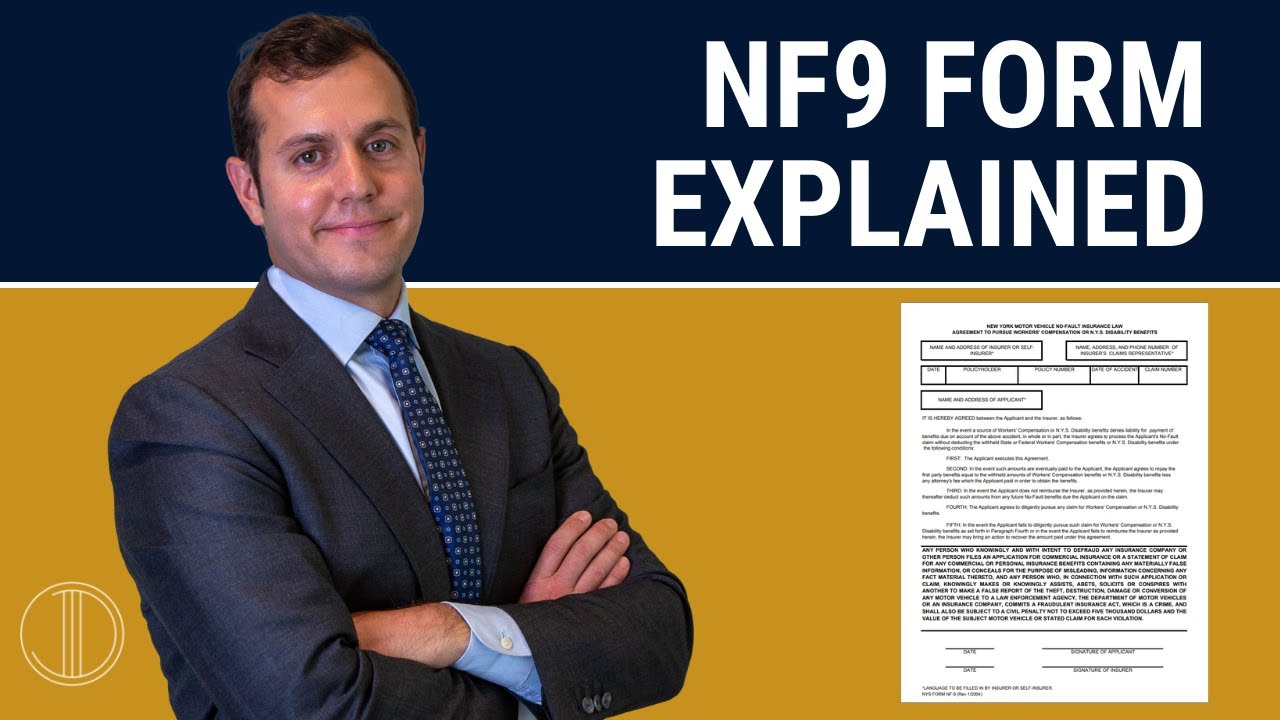 NF9 Form Explained - Personal Injury Form Guide - YouTube