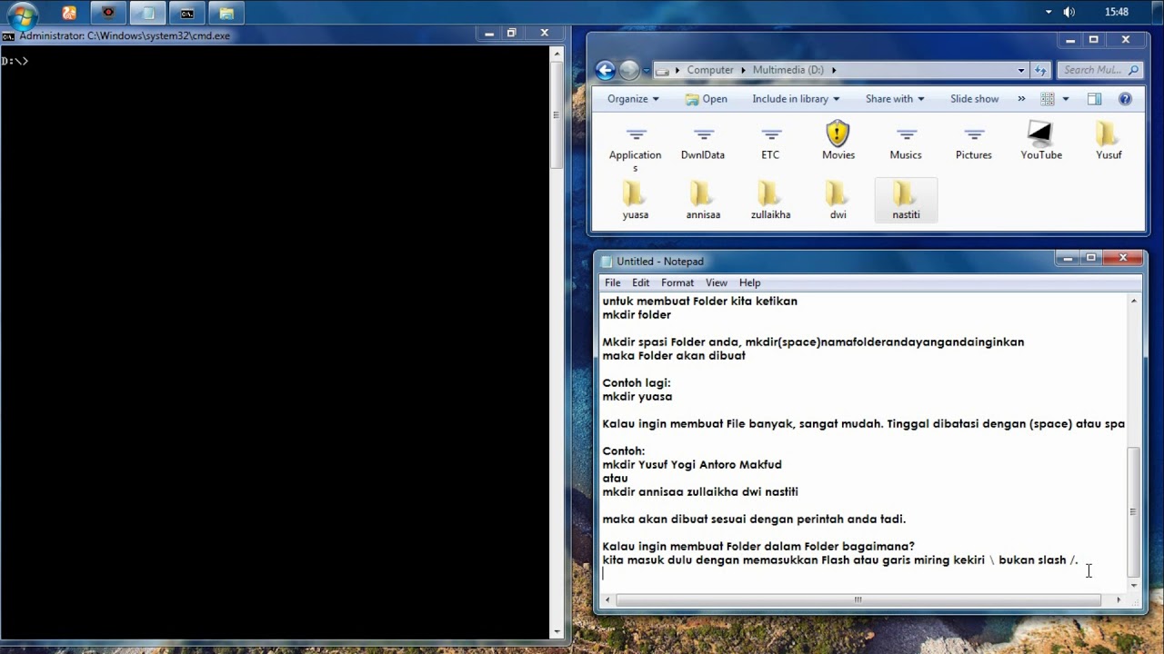 MUDAH! Cara Membuat Beberapa Folder Secara Cepat dengan CMD pada ...