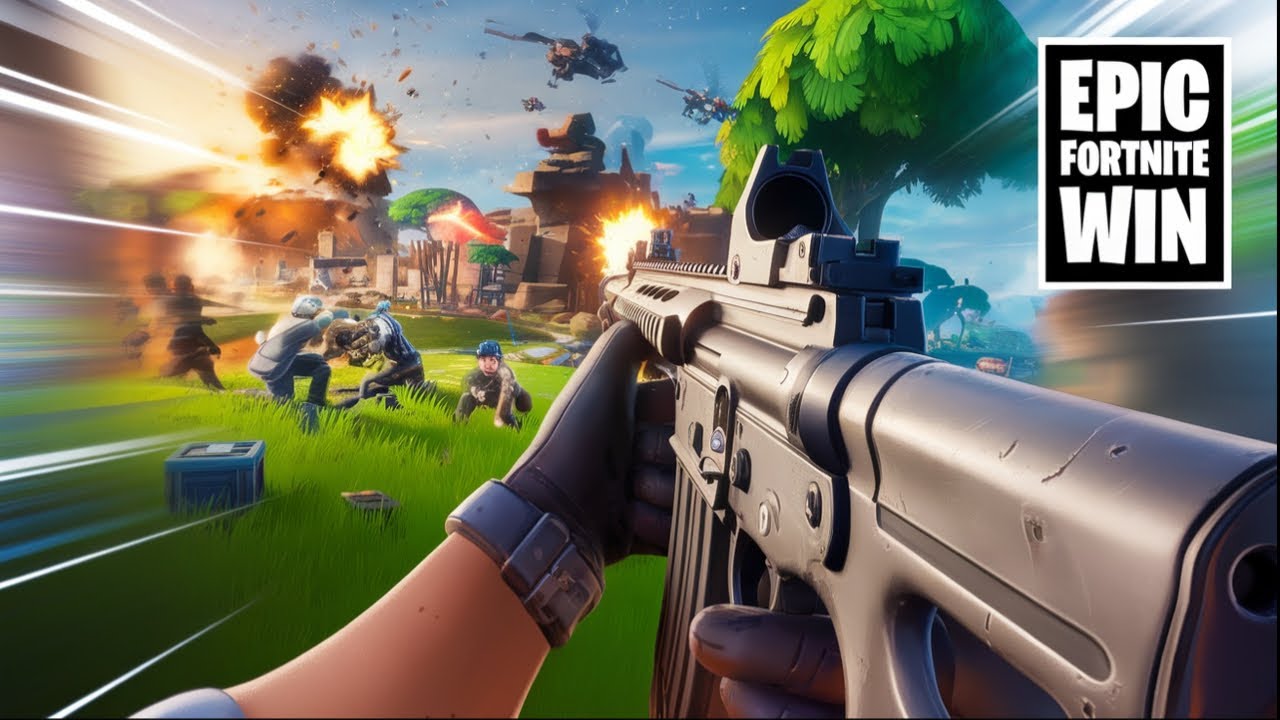 FORTNITE EN VUE FPS C'EST INCROYABLE !! - YouTube